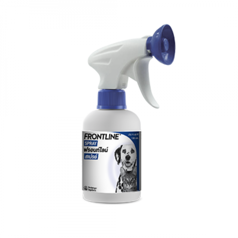 Frontline spray for dog & cat สเปรย์ กำจัดเห็บหมัดได้ผลทันทีที่ใช้ ...