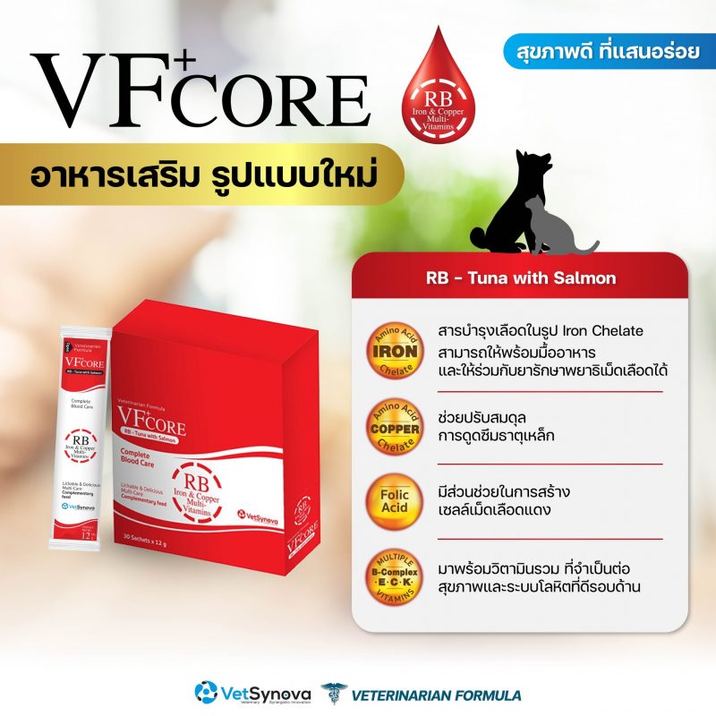 VFcore – lickable treats วีเอฟคอร์ อาหารเสริมในรูปแบบขนมเลีย (12g /1 ซอง) – ทองหล่อเพ็ทช็อป ...